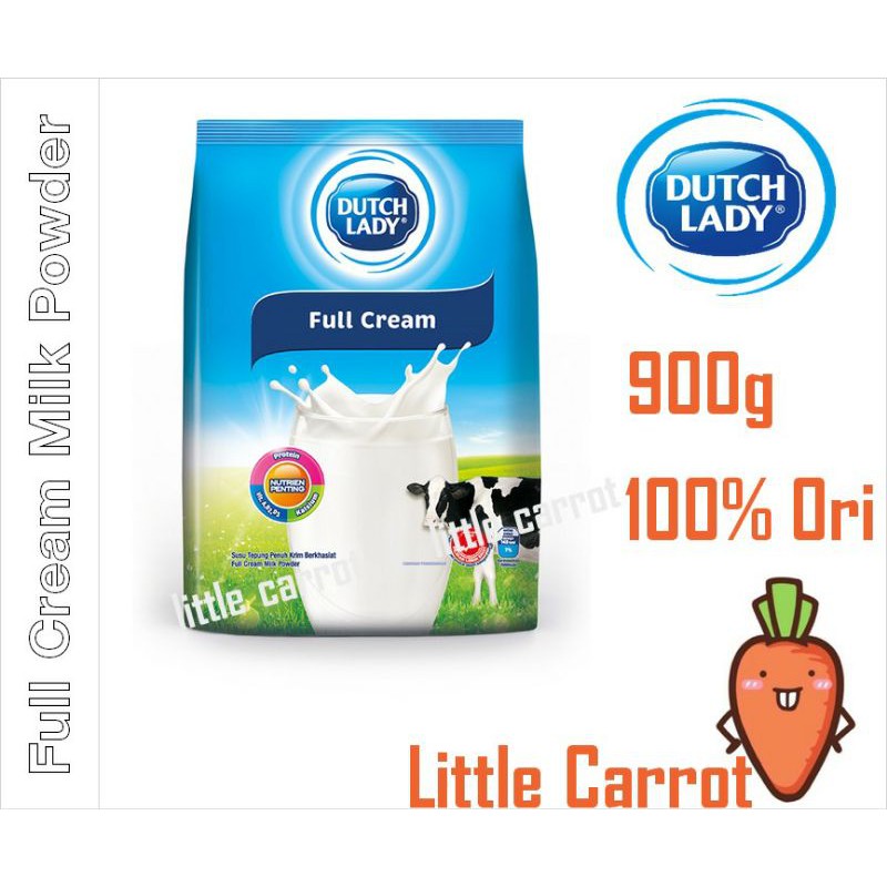 Dutch Lady Full Cream Milk Powder 900g | Shopee Malaysia