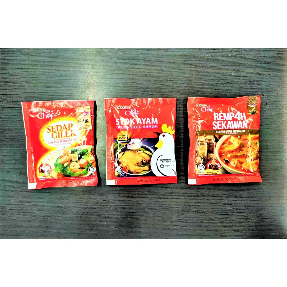 Mamee Chef Stok Ayam -Chicken Stock / Sedap Giler All in One Seasoning ... Mamee Chef Stok Ayam -Chicken Stock / Sedap Giler All in One Seasoning ...