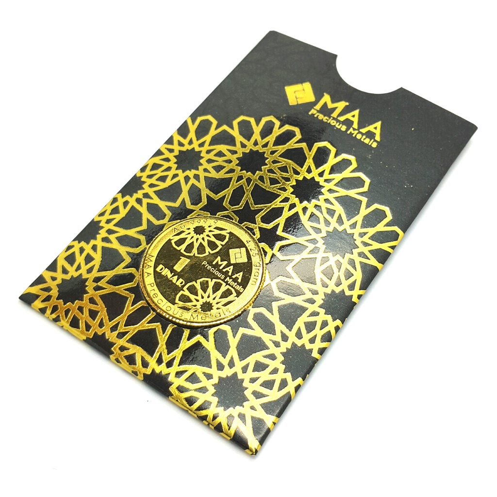 Dinar and GoldBar 999.9 Tulen MAA Precious Metal by Orodesign | Shopee ...