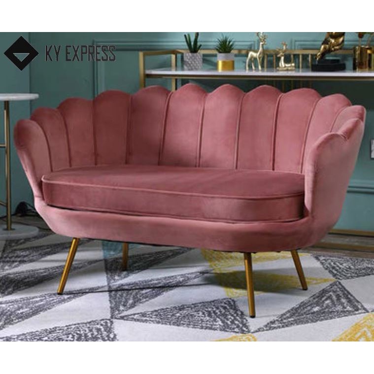 READY STOCKS Nordic Luxury Sea Shell Sofa Chair Seashell Stool Dining ...