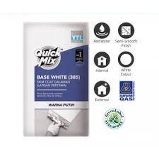 1KG CEMENT BASE/FINE COAT SKIM PLASTER/ SIMEN SKIM PLASTER KASAR/SKIM ...