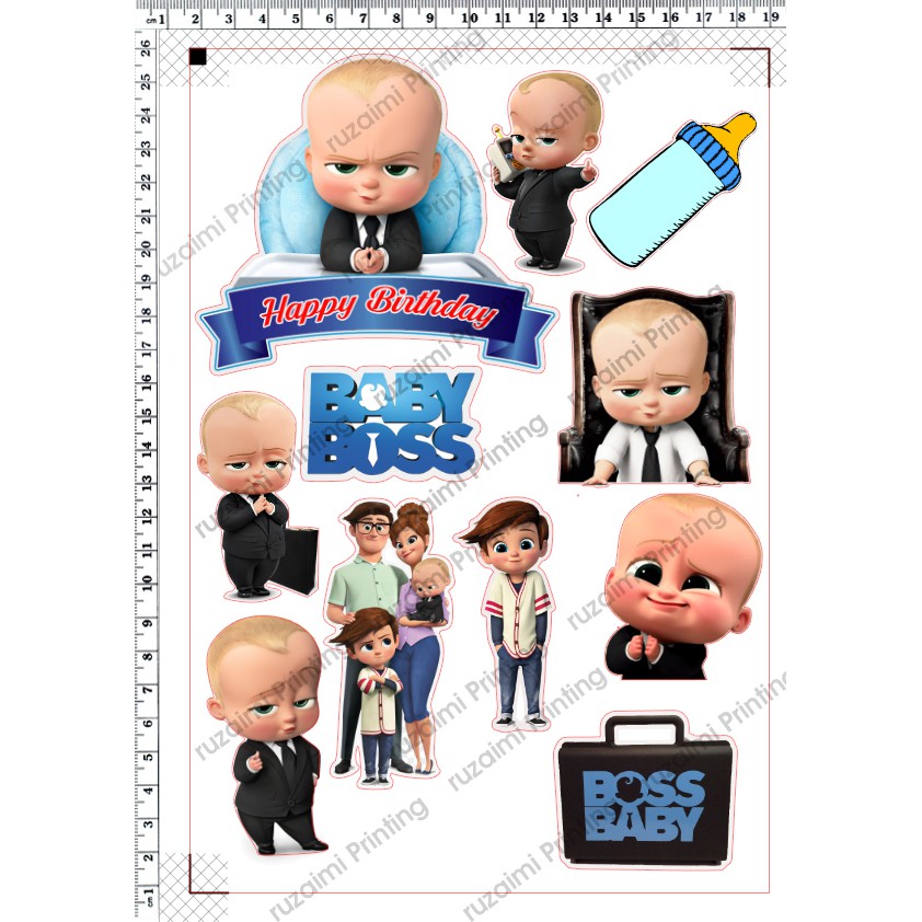 Baby Boss One Cake Topper | canoeracing.org.uk
