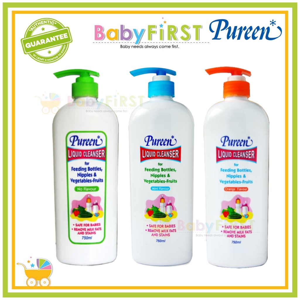 Pureen Liquid Cleanser 750ml [No Flavor / Mint / Orange] | Shopee Malaysia