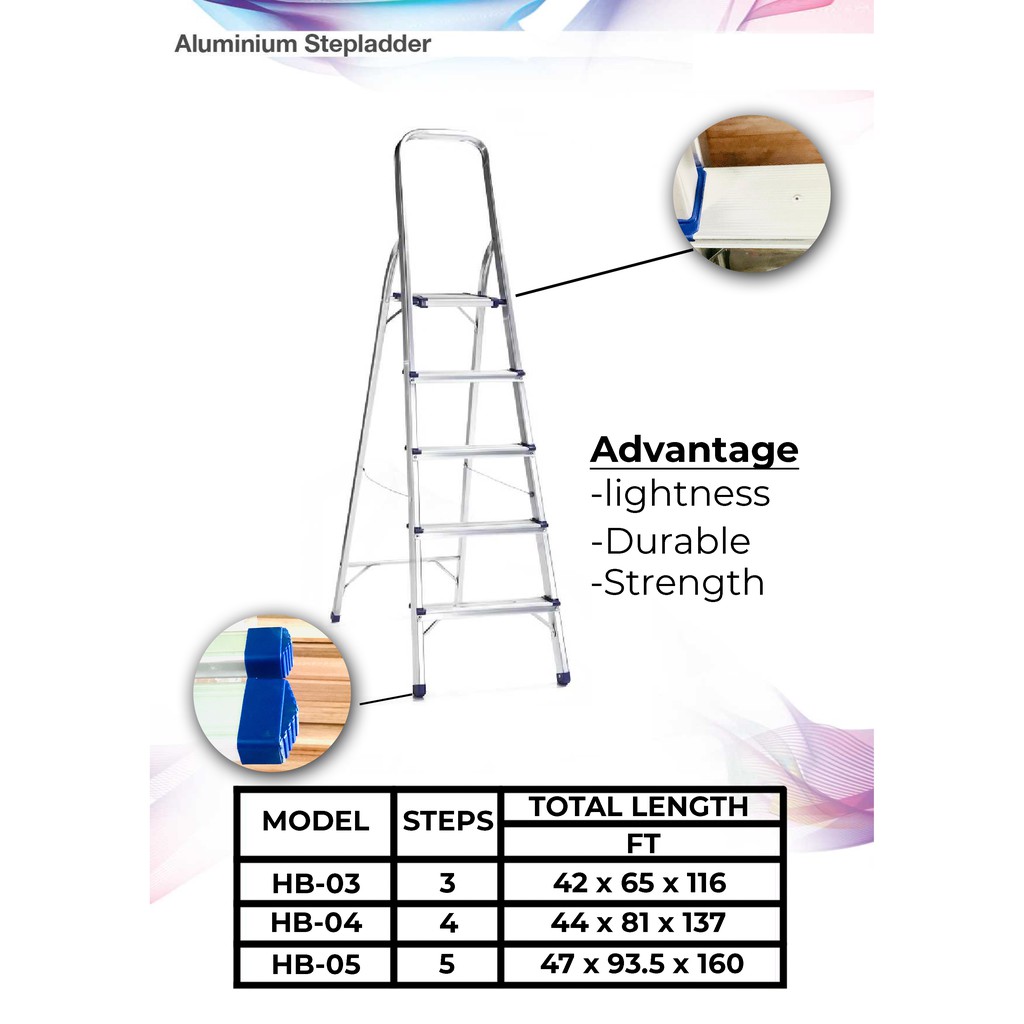 Strongman Aluminium Ladder | Shopee Malaysia