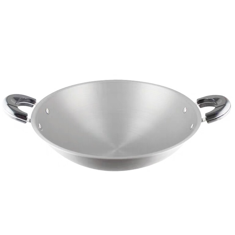 Double Handle Alloy Wok / Kuali ( 36cm / 40cm / 45cm ) | Shopee Malaysia