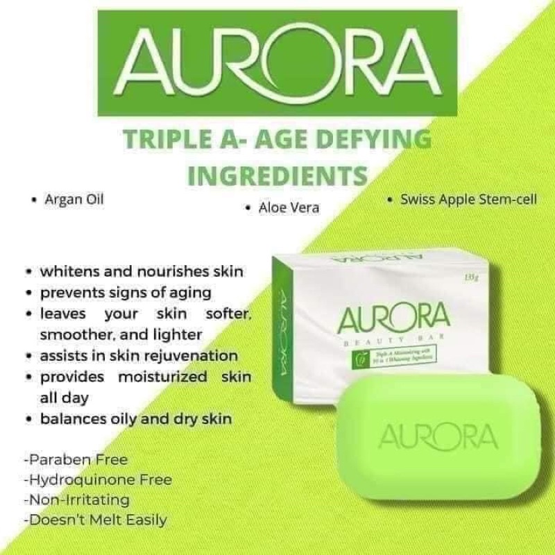 iFern Aurora Beauty Bar Soap | Shopee Malaysia