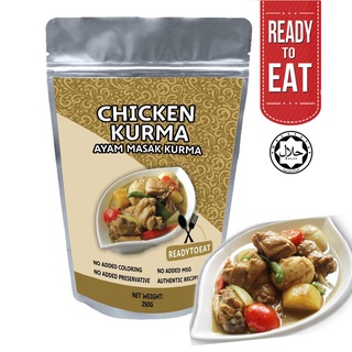 Pasti Halal Ayam Masak Kurma Chicken Kurma Ready to eat meal , travel ...