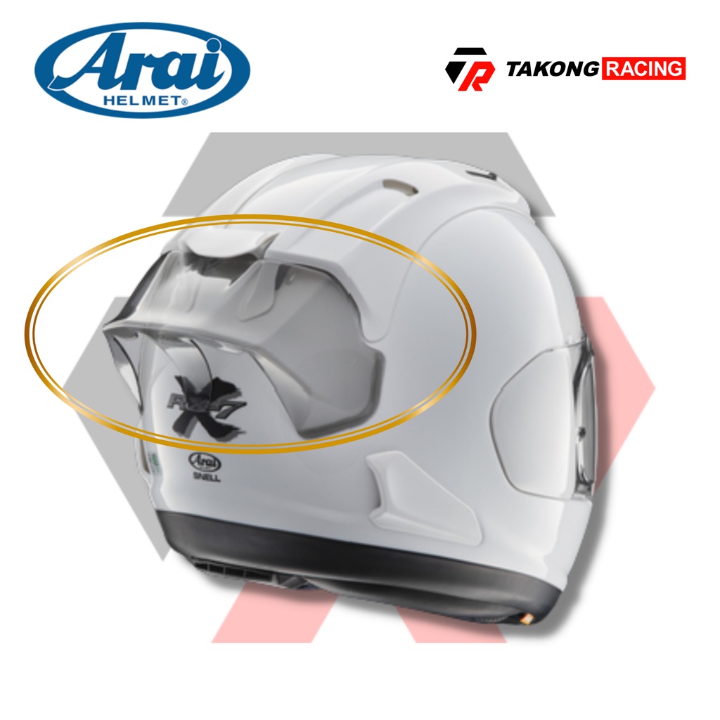 ARAI DF-X2 Diffuser Extension-2 (Spoiler) | Shopee Malaysia