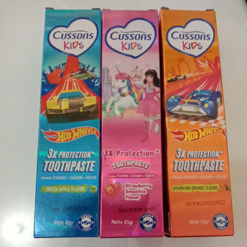 Cussons Kids Toothpaste For Children Fruity Berries 45 G | BeeCost