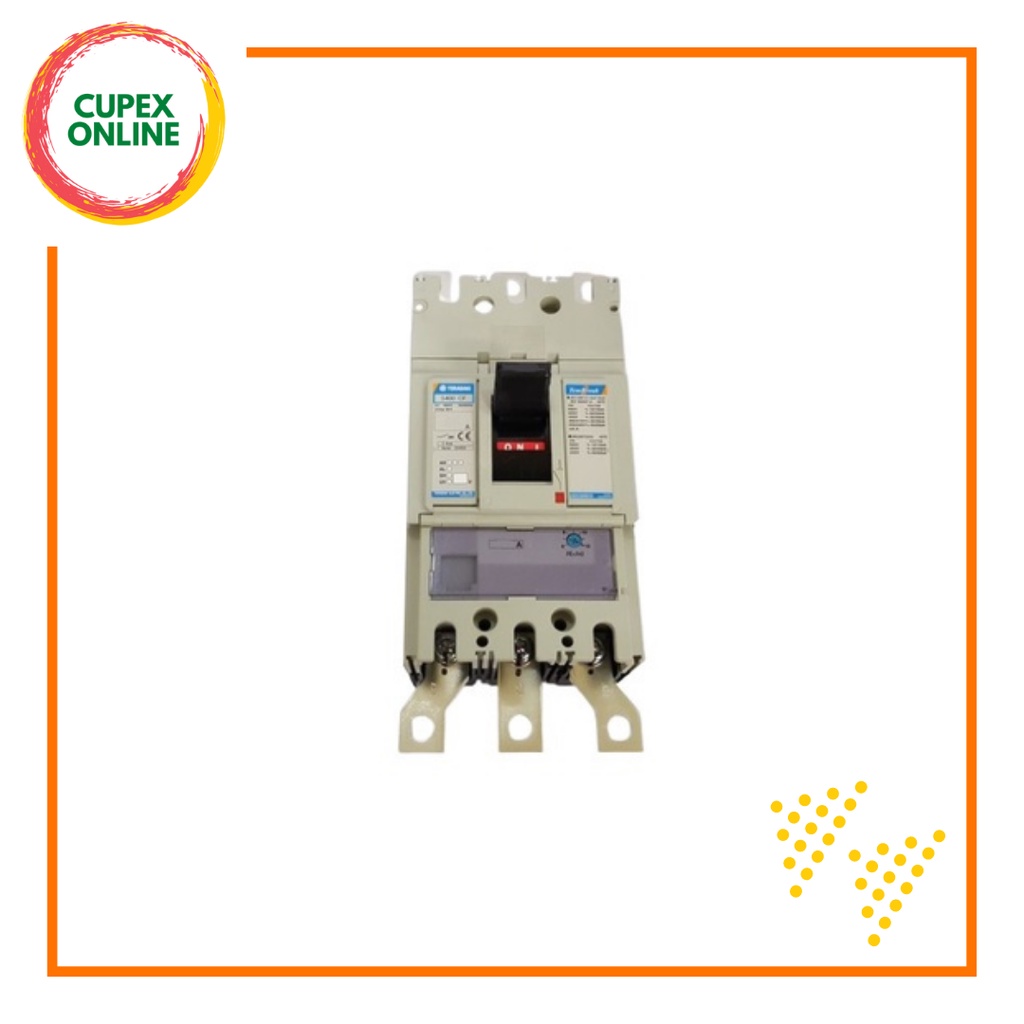 TERASAKI S400-CF/S400-NF MCCB 3P 36kA/50kA 300A 400A (cupex) | Shopee ...