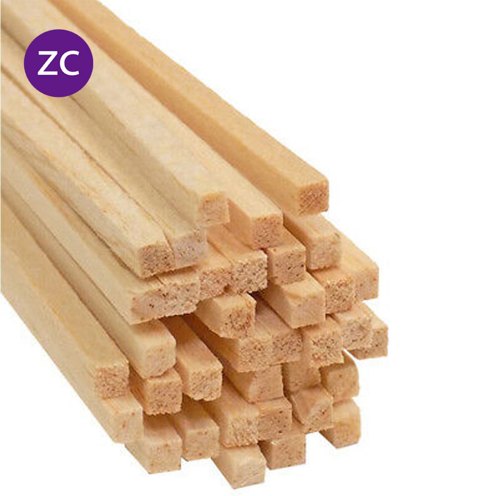 Square Solid Wood Stick 100cm (3mm/4mm/6mm/8mm/10mm) | Shopee Malaysia