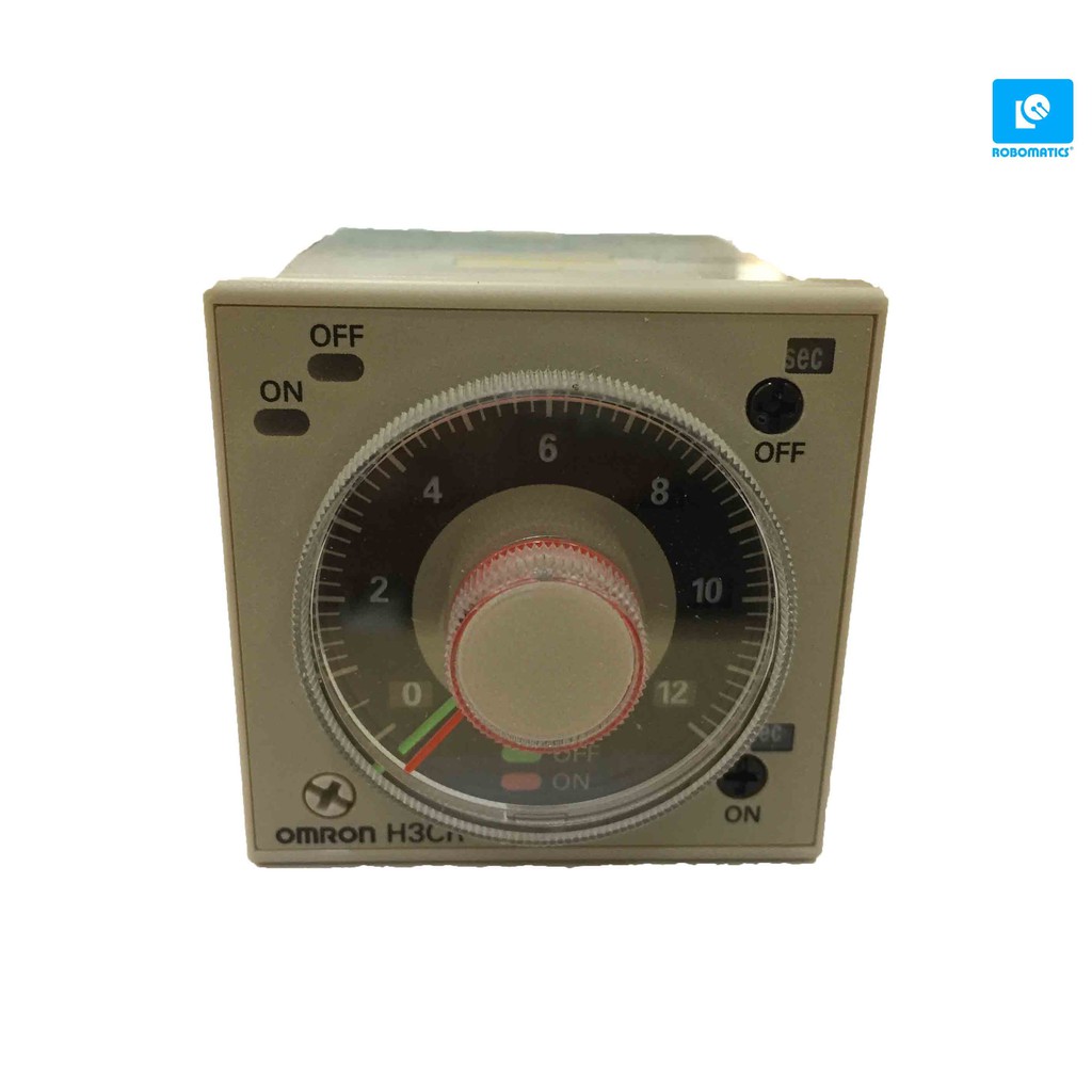 OMRON Timer H3CR-F8N 1.2S-300H 100-240 VAC/100-125 VDC | Shopee Malaysia