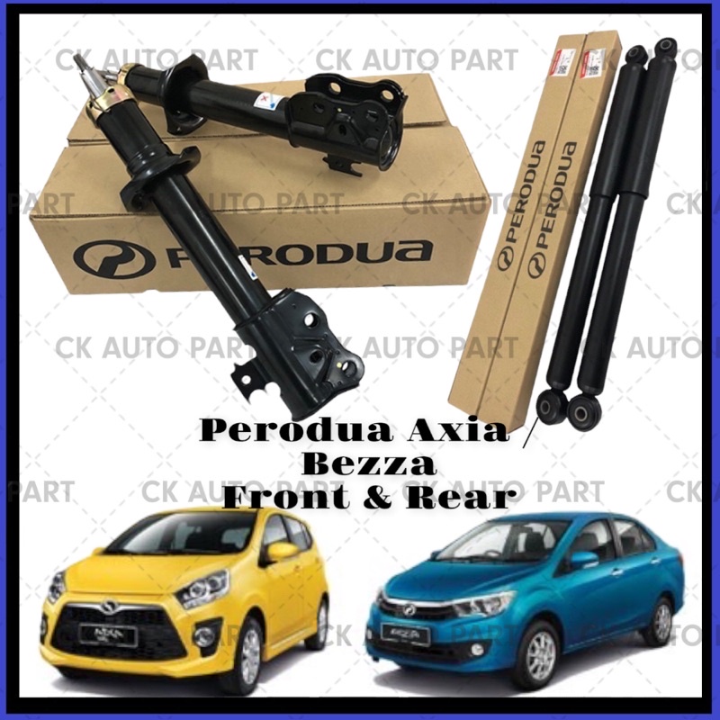 100% ORIGINAL Perodua Genuine Axia Bezza Front & Rear Absorber (2014 ...