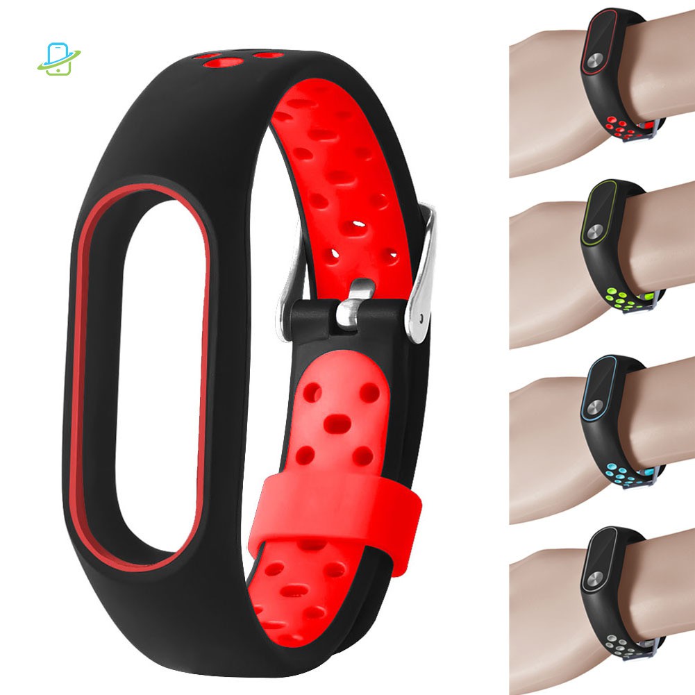 Eg xiaomi band 2 generation front & back double color m2 pro sports air ...