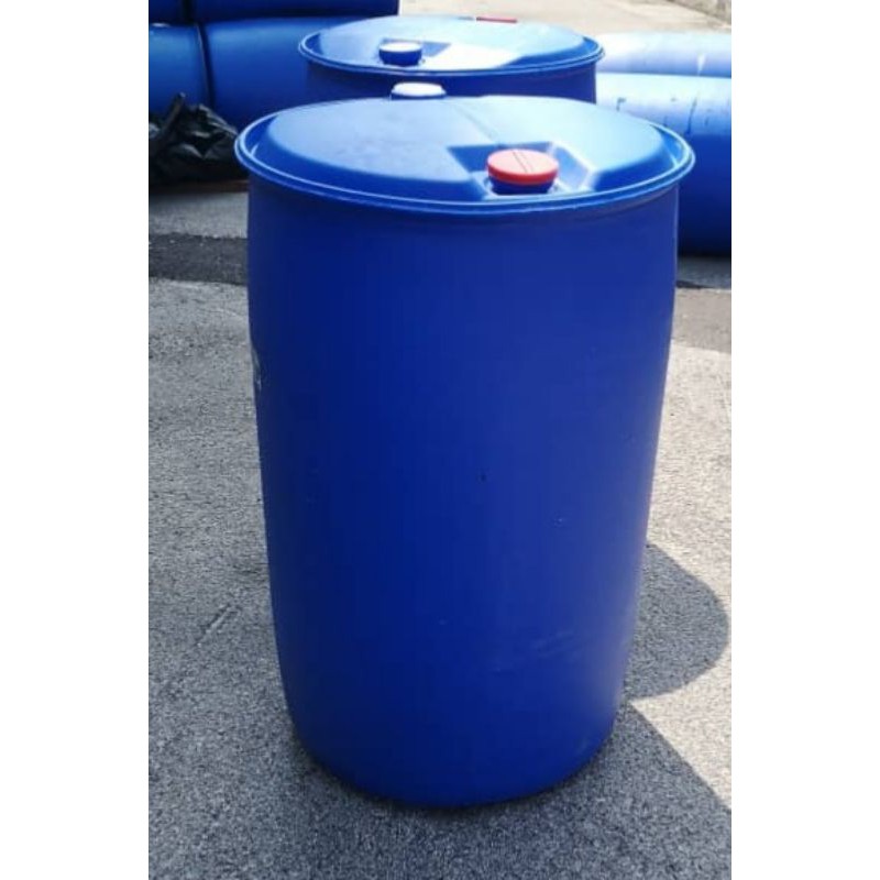 Bebas Kimia Tong Drum Plastik 200 Liter /Blue Drum Plastic /Bekas Tong ...