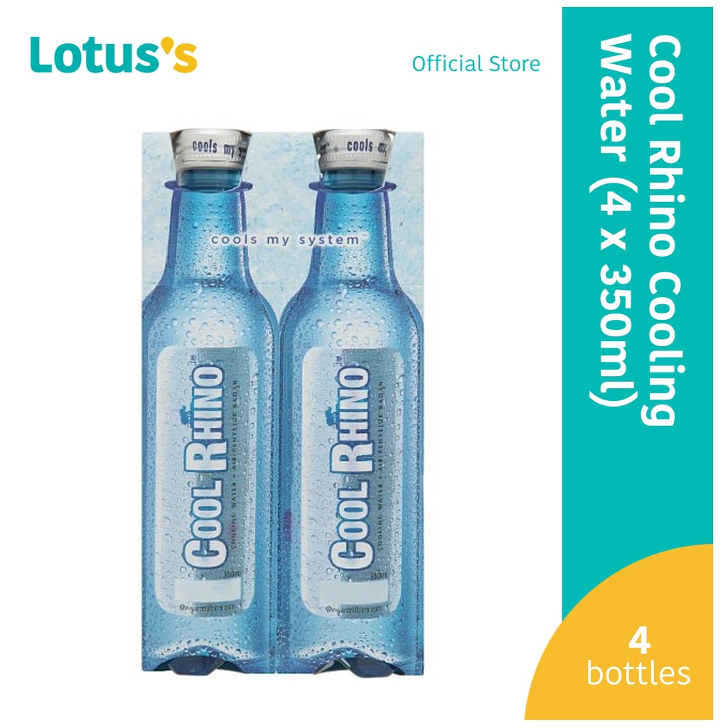Cool Rhino Cooling Water (4 x 350ml) | Shopee Malaysia
