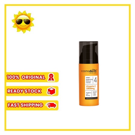 COSMODERM GLOW-C BRIGHTENING MOISTURE SOLUTION VITAMIN C 1000MG (50ML ...