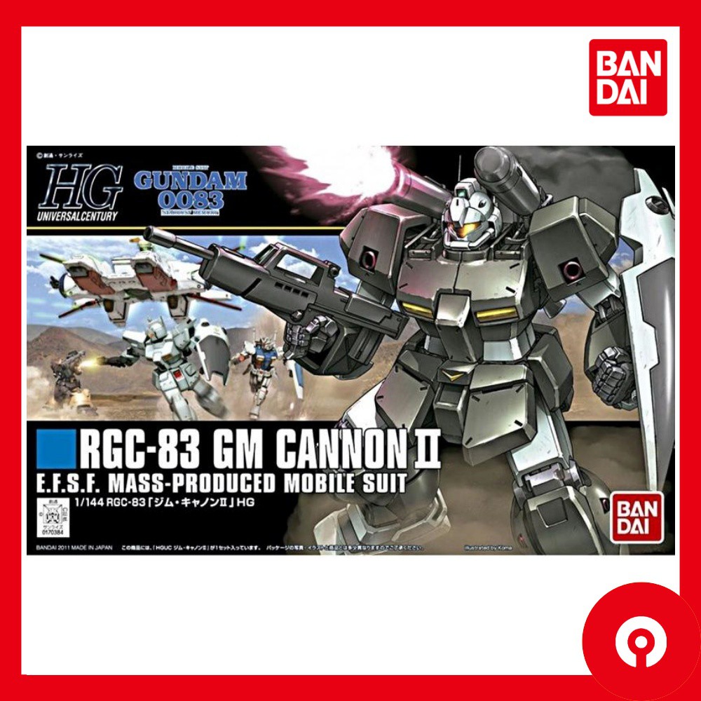 RGC-83 GM Cannon II HGUC Bandai Gundam Model Kit Gunpla 61821 | Shopee ...