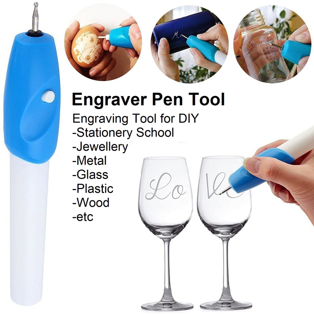 Electric Engraver Engrave Pen Permanently DIY Carving Tool Mini ...