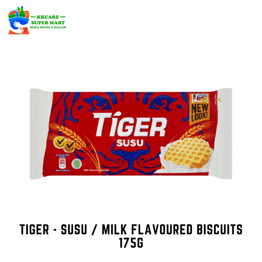 Tiger - Susu / Milk Flavoured Biscuits - 175g | Shopee Malaysia