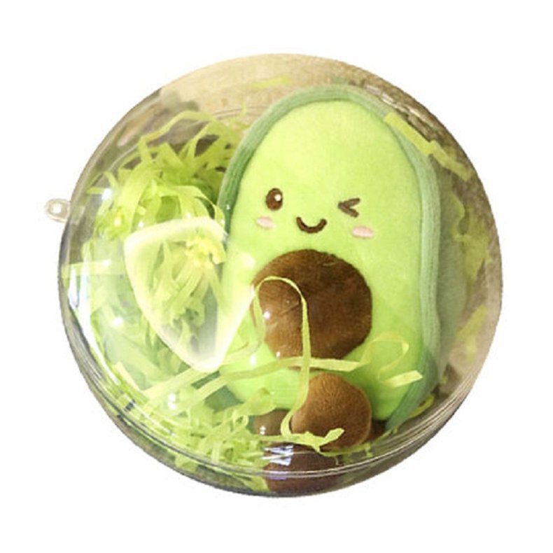 Christmas Decorations Party Diy Fillable Transparent Sphere Plastic ...