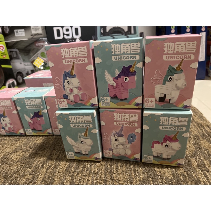 Unicorn Bricks model - Pony Unicorn Bricks | Shopee Malaysia