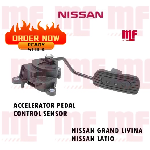 NISSAN GRAND LIVINA LATIO ACCELERATOR PEDAL CONTROL SENSOR THROTTLE ...