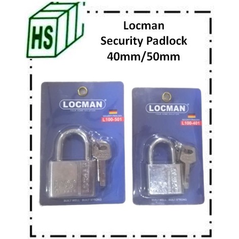 Locman Security Padlock 40mm/50mm | Shopee Malaysia