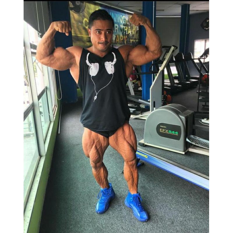 Tshirt bodybuilder Malaysia- Mr Arif | Shopee Malaysia
