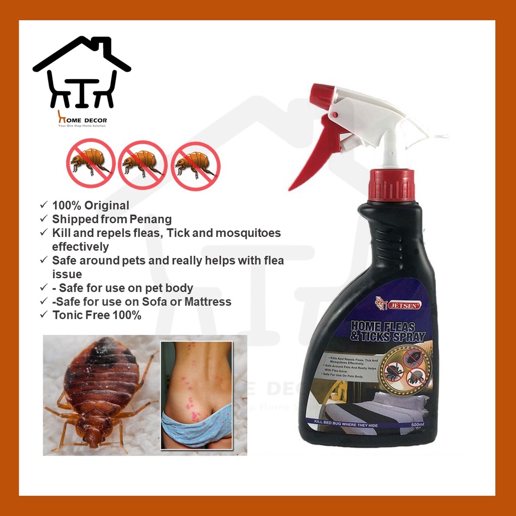 LTL Home Decor - JETSEN Home Fleas & Ticks Spray / Anti kutu rumah ...
