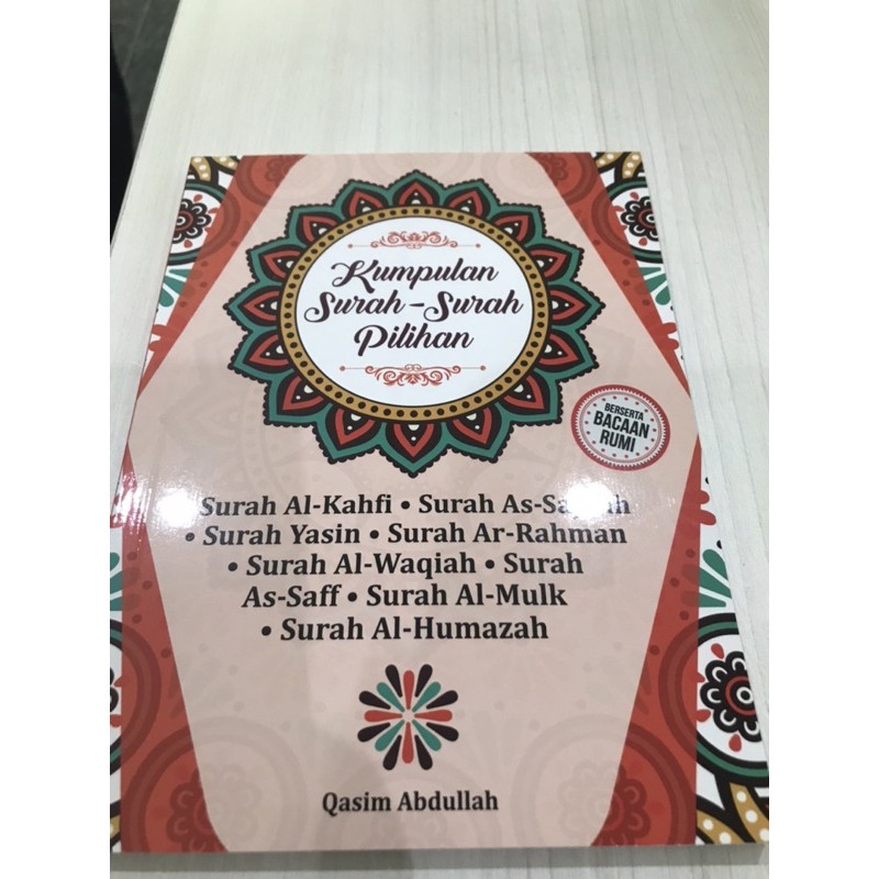 Kumpulan Surah-Surah Pilihan berserta Bacaan Rumi | Shopee Malaysia