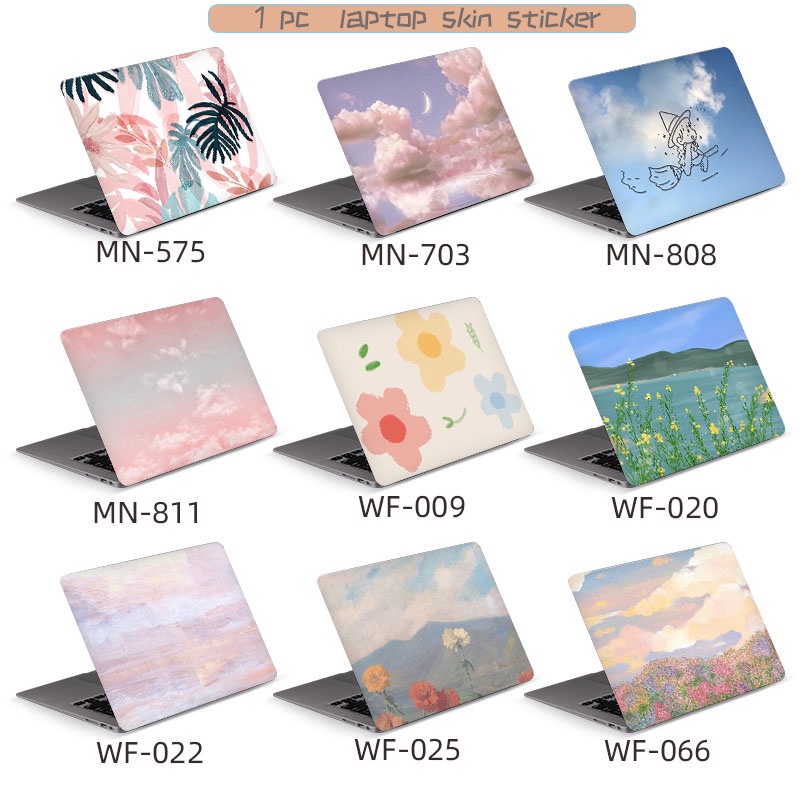 Hot selling ins style design poster, laptop cover, laptop skin sticker ...