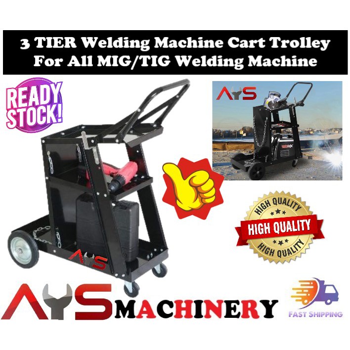 Welding Machine Cart Trolley For All MIG Welding Machine/Welding ...