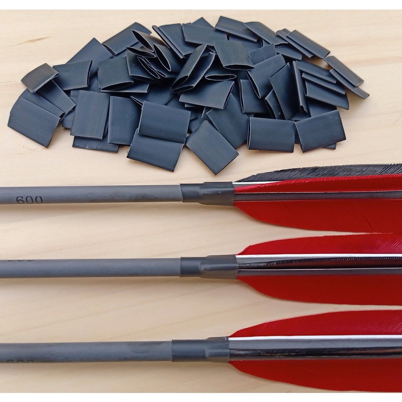 Fletcher / Vanes / Feather Protector Archery 100pcs | Shopee Malaysia