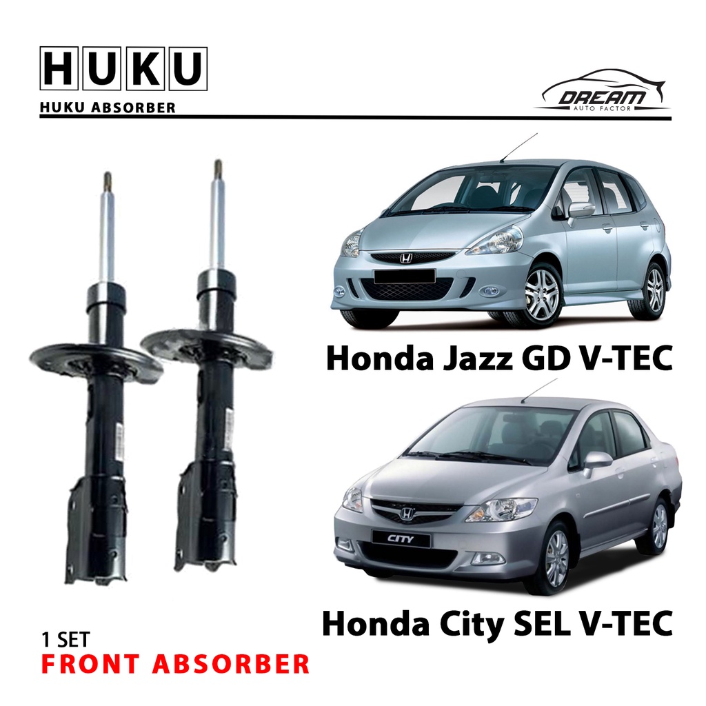 Honda City SEL VTEC Jazz GD SAA VTEC HUKU Front Absorber Oil | Shopee Malaysia