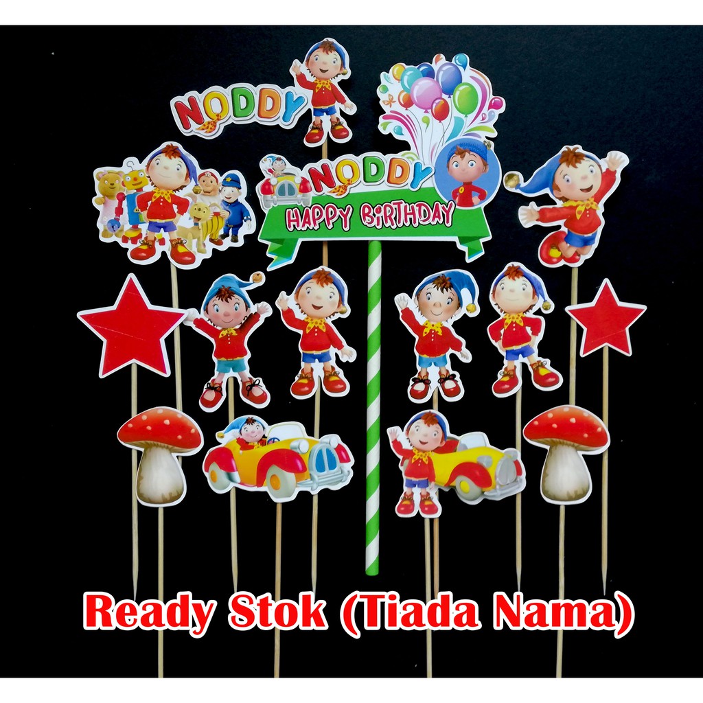 Cake Topper Noddy & Friends (For Cake Decoration) | Shopee Malaysia