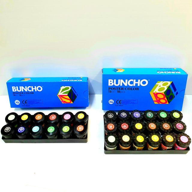 Buncho Poster Colour 15cc (12COL/18COL) | Shopee Malaysia