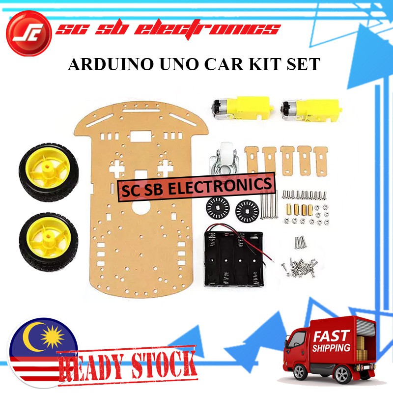 ARDUINO UNO SMART ROBOTICS / ROBOT CAR CHASSIS KIT SET | Shopee Malaysia