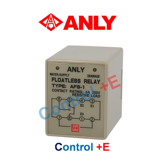 ANLY AFS-1 AC240V FLOATLESS RELAY (TAIWAN) | Shopee Malaysia