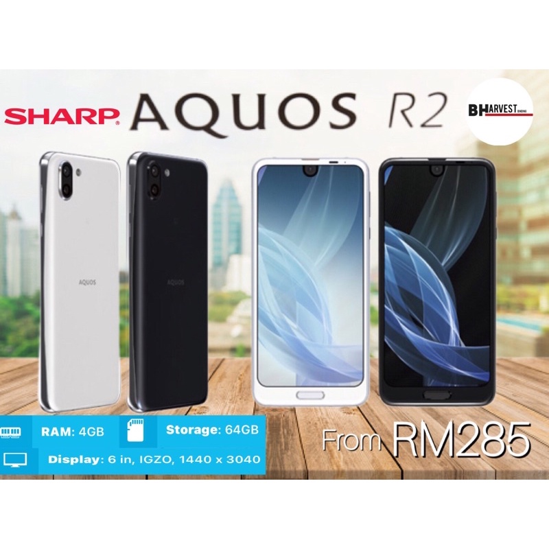 SHARP AQUOS R2 4GB+64GB (Original Used) | Shopee Malaysia