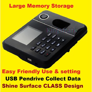 KINGSMARK Fingerprint Time Attendance Recorder Thumbprint Machine ...
