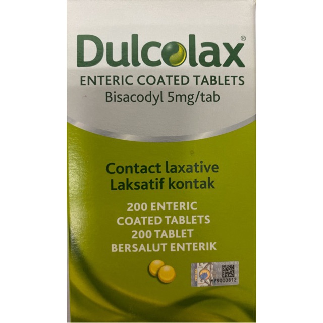 Dulcolax Enteric Coated Tablets to Relieve Constipation | Shopee Malaysia