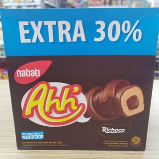 NABATI AHH' EXTRA 20% CHEESE/CHOCOLATE( PENDEK) 20 x 4G | Shopee Malaysia