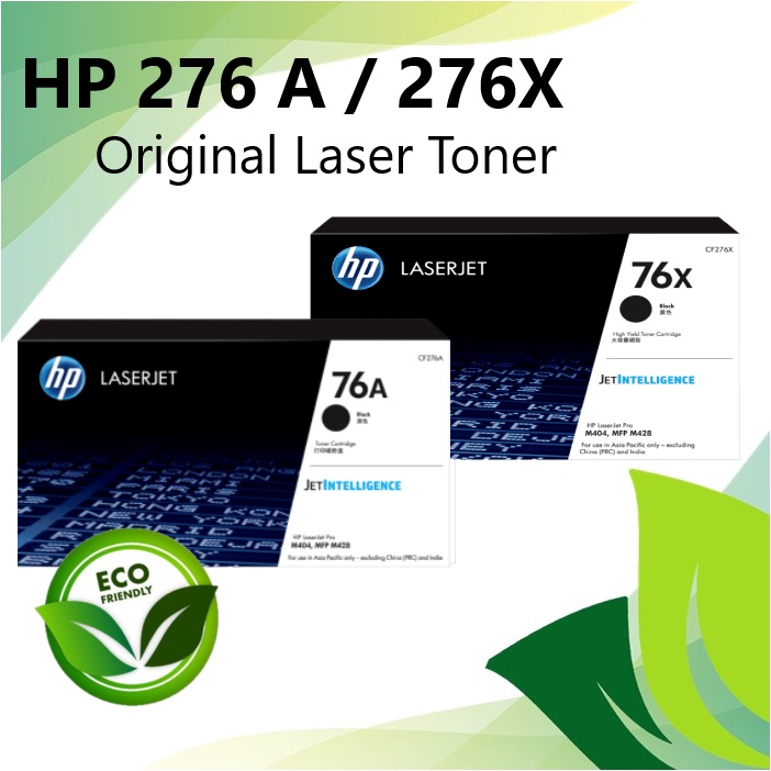 HP 76A | 76X Black Original LaserJet Toner CF 276 A | CF 276 X For HP ...