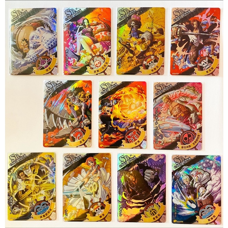 One Piece Limited Shiny SR Cards Collection 3 | Shopee Malaysia