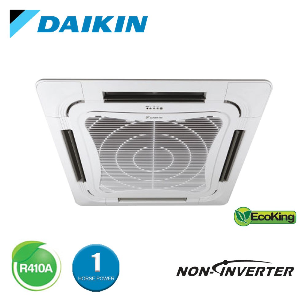 Daikin air conditioner cassette 1.0hp r410a non-inverter | BeeCost