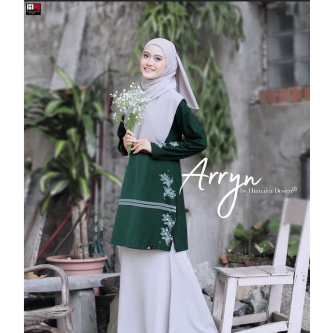 TSHIRT MUSLIMAH HUMAIRA DESIGN : ARRYN (SIZE S-3XL) | Shopee Malaysia