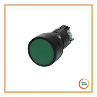 CIKACHI PB-22-G PB-22-R Push Button Switch Flat Head 22mm Green / Red ...