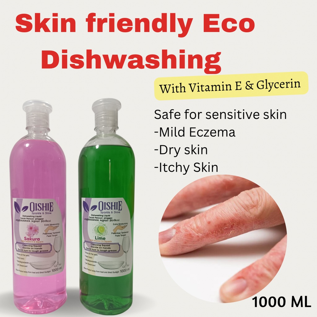 Cecair Pencuci Pinggan Mesra Kulit Oishie / ECO Dishwashing Liquid ...