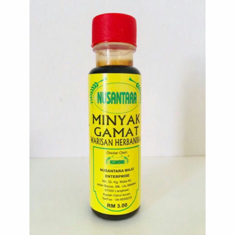 (Ready Stock) Minyak Gamat Nusantara Langkawi | Shopee Malaysia